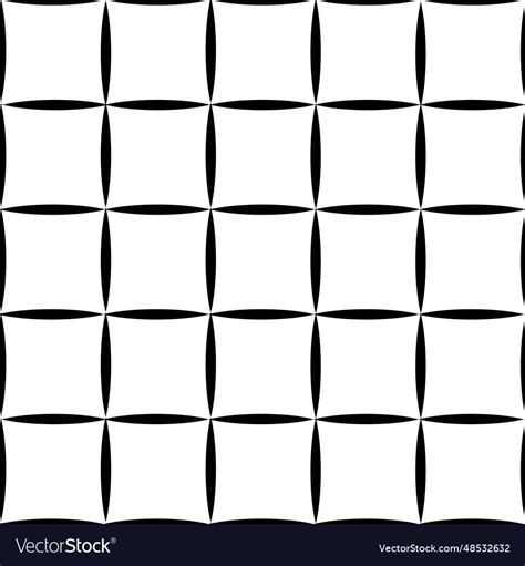 Seamless Pattern Grid Tiles Cells Royalty Free Vector Image