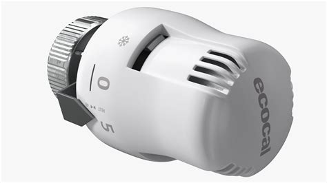 온도 조절 라디에이터 헤드 Ecocal 3d 모델 29 3ds Blend C4d Fbx Max Ma Lxo