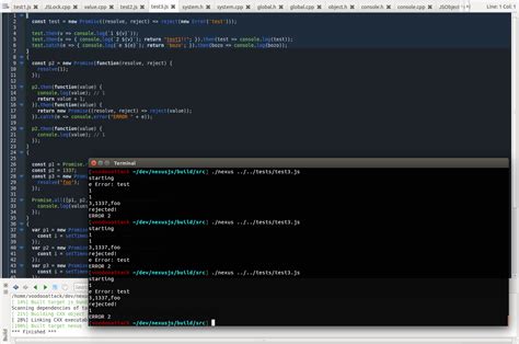 javascript console error