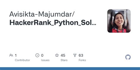 HackerRank Python Solutions Tuples Py At Main Avisikta Majumdar HackerRank Python Solutions