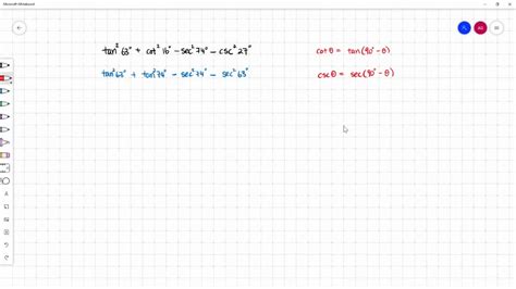 SOLVED Using Cofunction Identities Use The Cofunction Identities To Evaluate The Expression