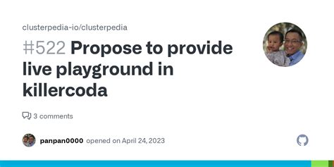 propose to provide live playground in killercoda · issue 522