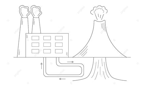 Artistic Approach To Harnessing Geothermal Energy From The Earths