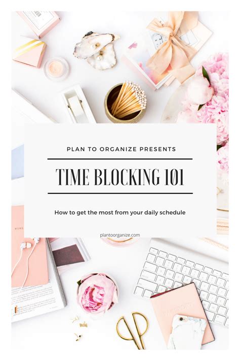 Time Blocking A Complete Guide Plan To Organize