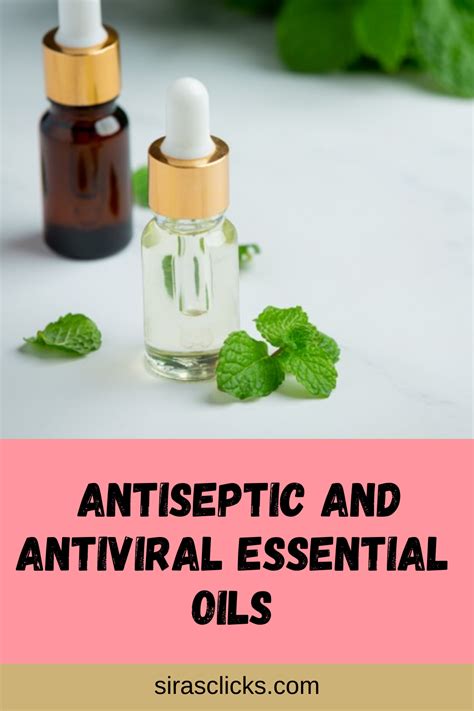 Antiseptic And Antiviral Essential Oils Artofit