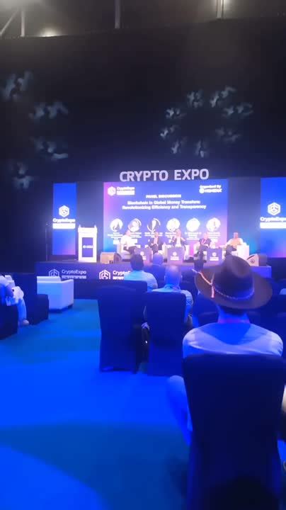 Benito Elisa On Linkedin Blockchain Crypto Expo Dubai