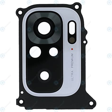 Xiaomi Redmi Note 10 (M2101K7AI M2101K7AG) Camera frame + Lens pebble white