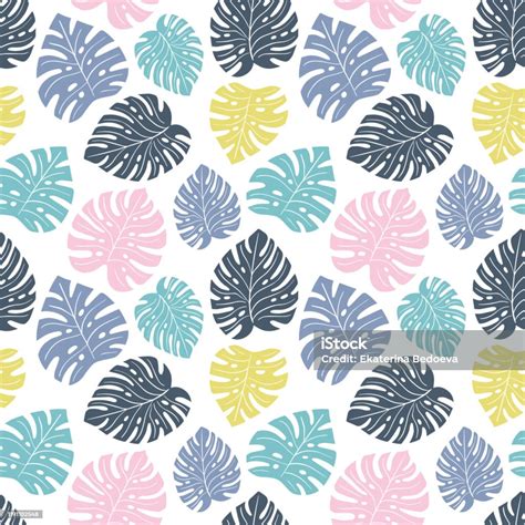 화려한 열대 정글 어두운 배경에 실루엣을 잎 이국적인 원활한 화려한 밝은 패턴 섬유 제조 등을위한 꽃 현대 패턴 0명에 대한 스톡 벡터 아트 및 기타 이미지 Istock