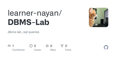 dbms lab readme md at main · learner nayan dbms lab · github