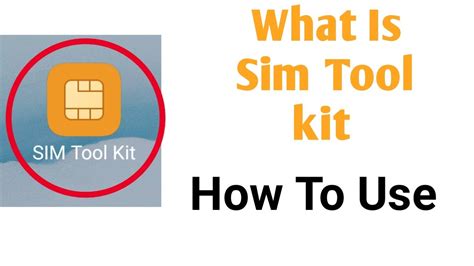 What Is Sim Tool Kit How To Use Sim Tool Kit In Android Mobile Youtube