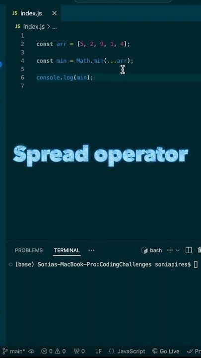 How To Find The Smallest Value In An Array With Mathminarr Javascript Tutorial