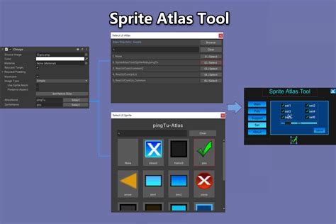 Sprite Atlas Tool Sprite Management Unity Asset Store
