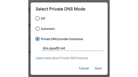 Android Private Dns What It Is And How To Activate It