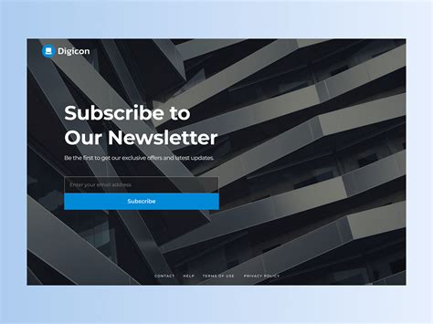 daily ui 100 newsletter on behance