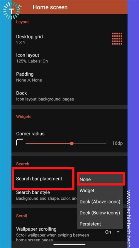 Ways To Remove Google Search Bar On Android Devices TechieTechTech