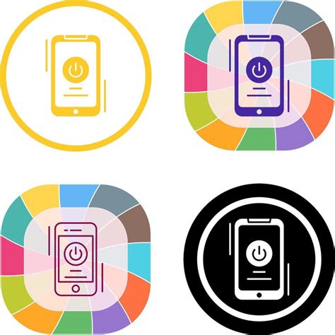 Power Button Icon Design 45568369 Vector Art At Vecteezy