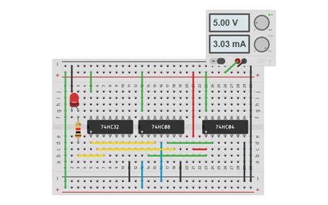 Circuit Design 2 To 1 Mux Tinkercad