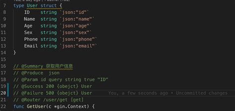 go gin swaggerswag init error 南瓜焖饭 博客园