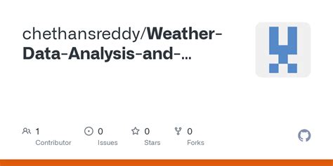GitHub Chethansreddy Weather Data Analysis And Visualization