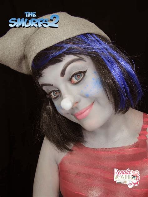 Renata Monteiro Maquiagens Art Sticas E Sociais Maquiagem Da Danadinha Vexy Dos Smurfs
