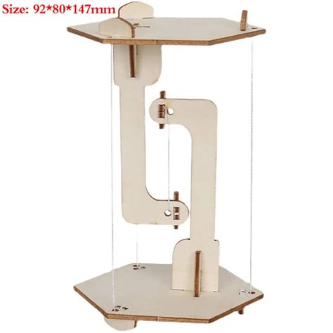 WOODEN ANTI GRAVITY DIY Tensegrity Structure Floating Table Model T AI 3 76 PicClick CA