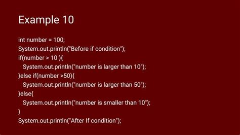 Java If Else Condition Powerpoint Persentation Ppt