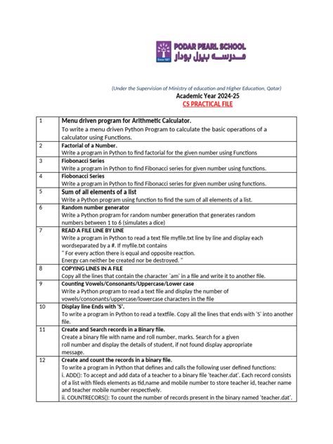 12 Cs Practical File Pdf