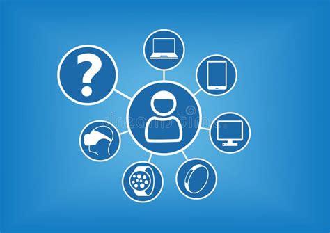 Innovative Mobile Technology Smart Phone Connecting To Mobile Devices Stock Vector