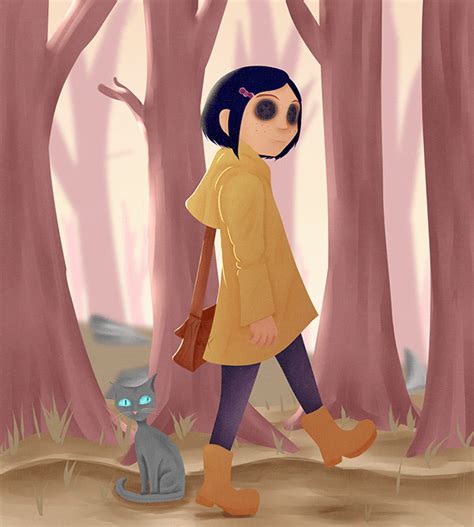 Coraline Fan Art On Behance Coraline Art Coraline Fan Art