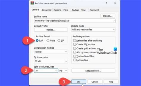How To Split Or Combine Rar Files In Windows 11