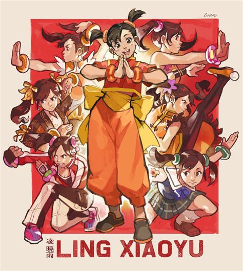 Ling Xiaoyu Tekken And More Drawn By Rica Diaz Danbooru