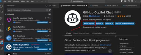 allen conway how to fix the github copilot chat error cannot read