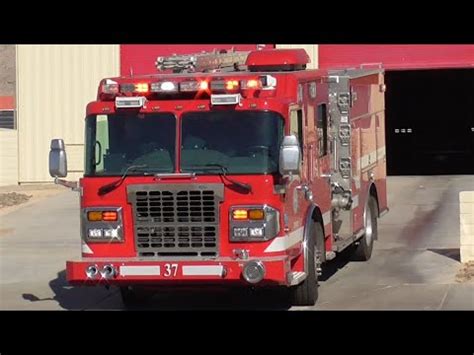 Hi Lo Calfireriverside County Fd Engine 37 Responding Youtube