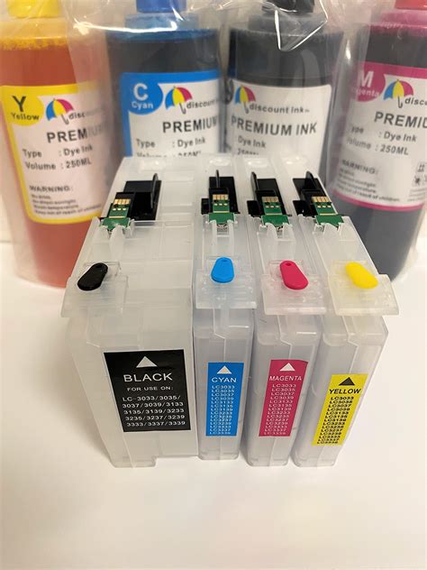 Refilling Brother Ink Cartridge