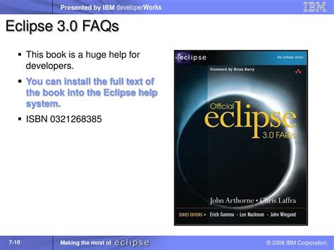 ppt eclipse based products from ibm powerpoint presentation free