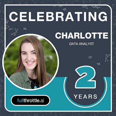 happy two year workiversary to charlotte e fullthrottle ai