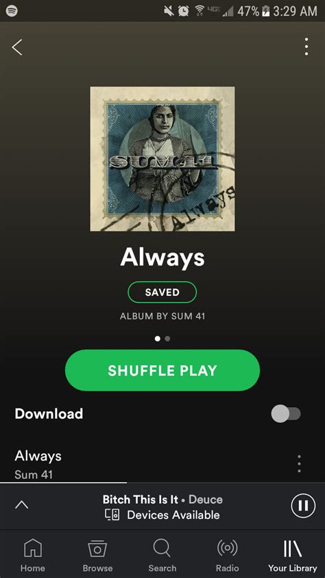 Always Is Finally On Spotify Maybe Other Japanese Only Tracks Will Come Over Aswell R Sum41