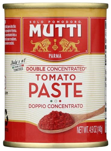 Mutti Parma Double Concentrated Tomato Paste 49 Oz Vitacost