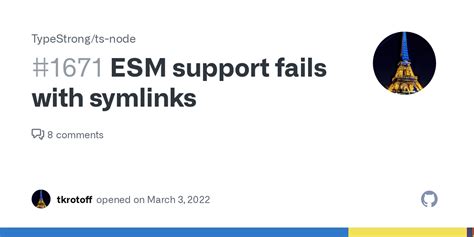 ESM Support Fails With Symlinks Issue TypeStrong Ts Node GitHub