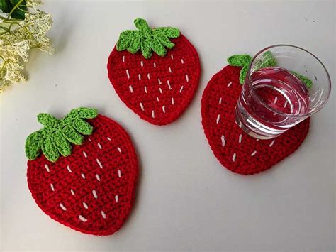 Crochet Strawberry Pattern