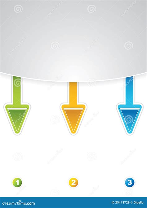 Arrow Labels Stock Vector Illustration Of Arrow Stationary