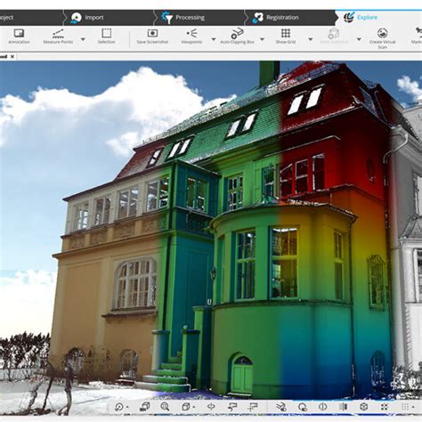 faro® scene software point3d point3d