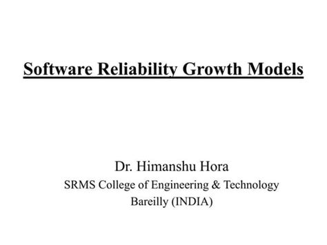 Software Quality Models Presentationpptx