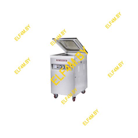 Напольный вакуумный упаковщик DZQ-500/2E (нерж., газ)