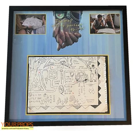 Map Of Tiny Perfect Things The Map Of Tiny Perfect Things Original Movie Prop