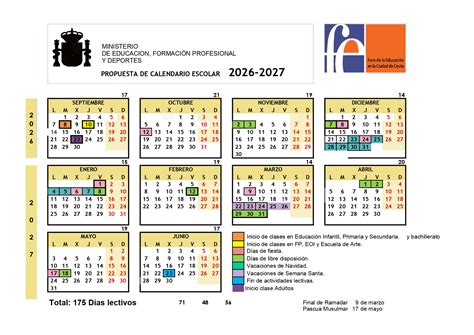 Calendario Escolar 2026 2027 Cuándo Empieza El Curso Y Todas Las Fiestas