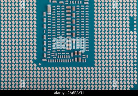 Modern Computer X86 Processor 9th Generation Modern Central Processing Unit CPU Isolated On