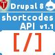 Shortcodes API For Drupal By Templago CodeCanyon