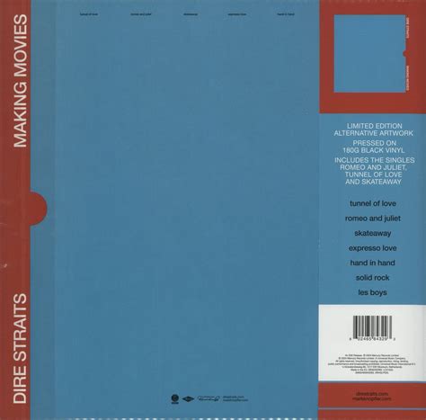 Dire Straits Making Movies 180gm Half Speed Mastered Uk Vinyl Lp