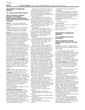 Fillable Online Agency Information Collection Activities Fax Email Print PdfFiller